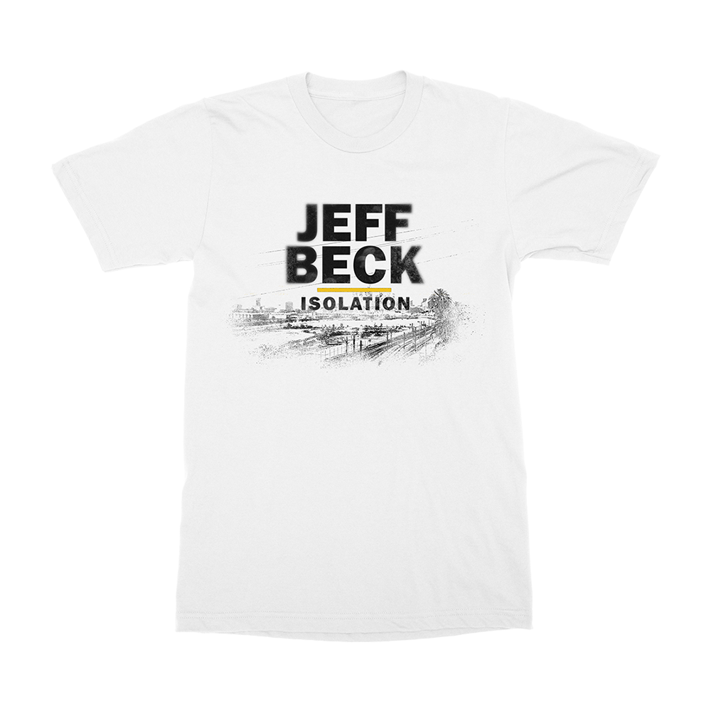 White Isolation Tee - Jeff Beck Official Store